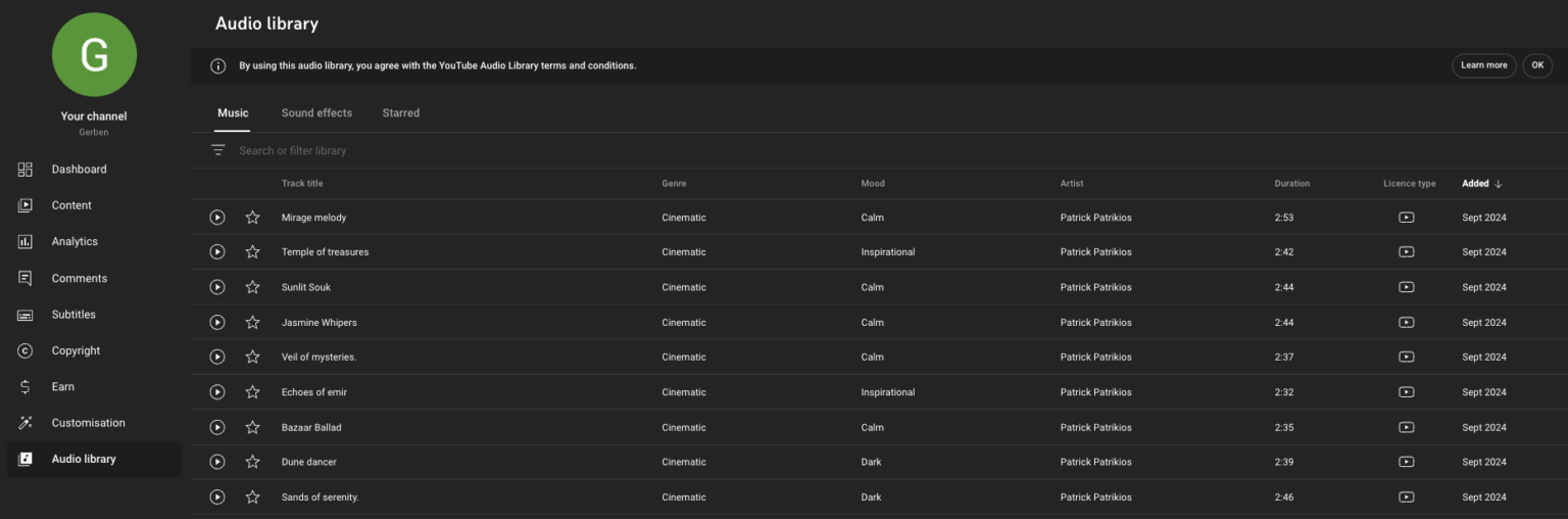 All you need to know about the YouTube Audio Library - Voicy Blog