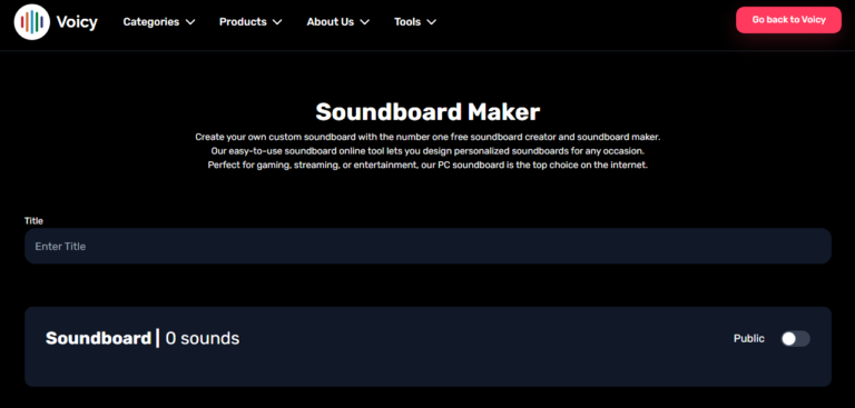 How To Make a Soundboard Online - Voicy Blog